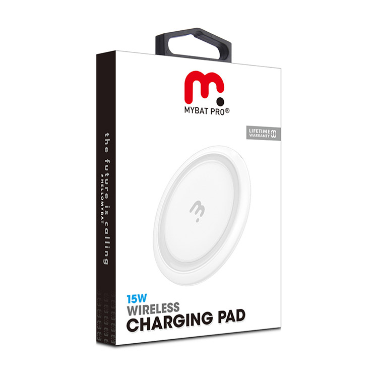 MyBat Pro Wireless Charging Pad (15W) – White – Boost Mobile ...
