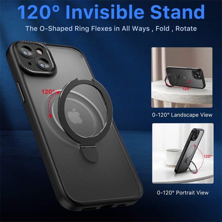 MyBat Pro Shade Series Case w/ MagSafe Ring Stand for Apple iPhone 15 ...