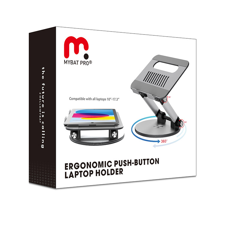 MyBat Pro ERGONOMIC PUSH-BUTTON LAPTOP HOLDER – Boost Mobile ...