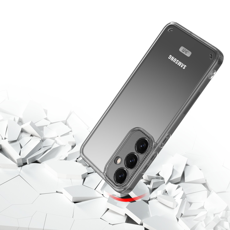 SYB Sturdy Gummy Cover for Samsung Galaxy S24 Plus – Highly Transparent ...