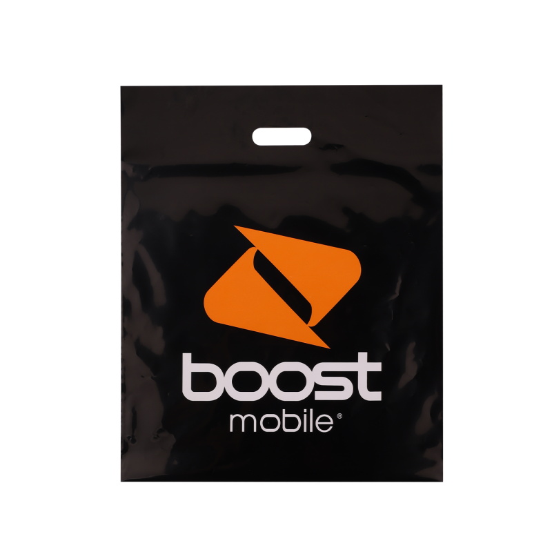 Large Plastic Boost Mobile Shopping Bags 100 Ct, (L=18.11*W=15.16 inch ...