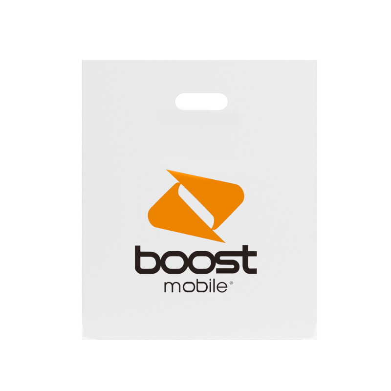 Boost Large Plastic Mobile Shopping Bags 100 Ct,(L=18.11*W=15.16 inch ...